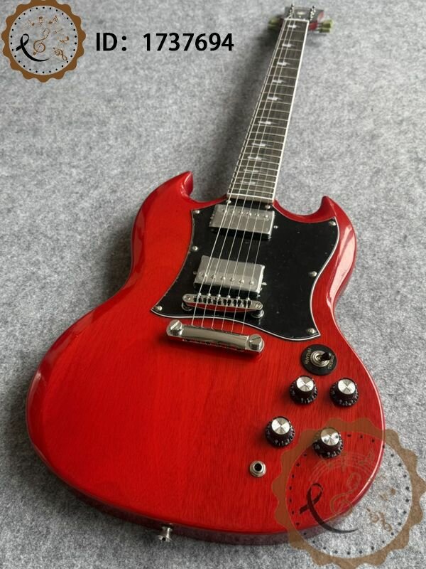 Электрогитары SG, произведенные в Китае классическая модель с мощным звучанием, отличный выбор по соотношению цена-качество.