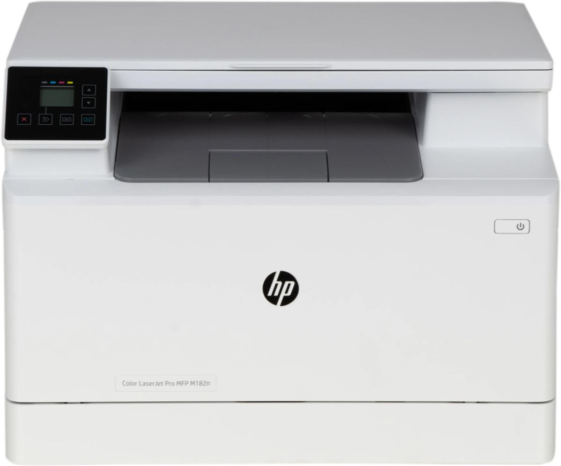 МФУ лазерный HP Color LaserJet Pro MFP M182n (7KW54A) A4 Net белый