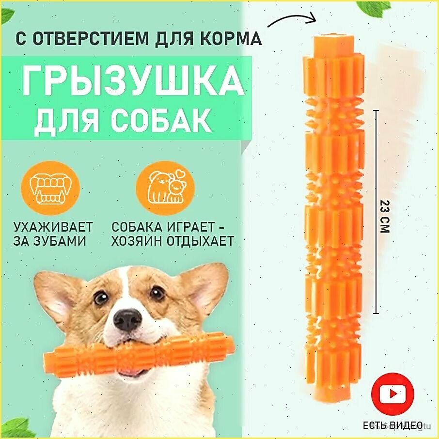 Игрушка грызунок для собак, грызак для зубов собаки, жевательная игрушка