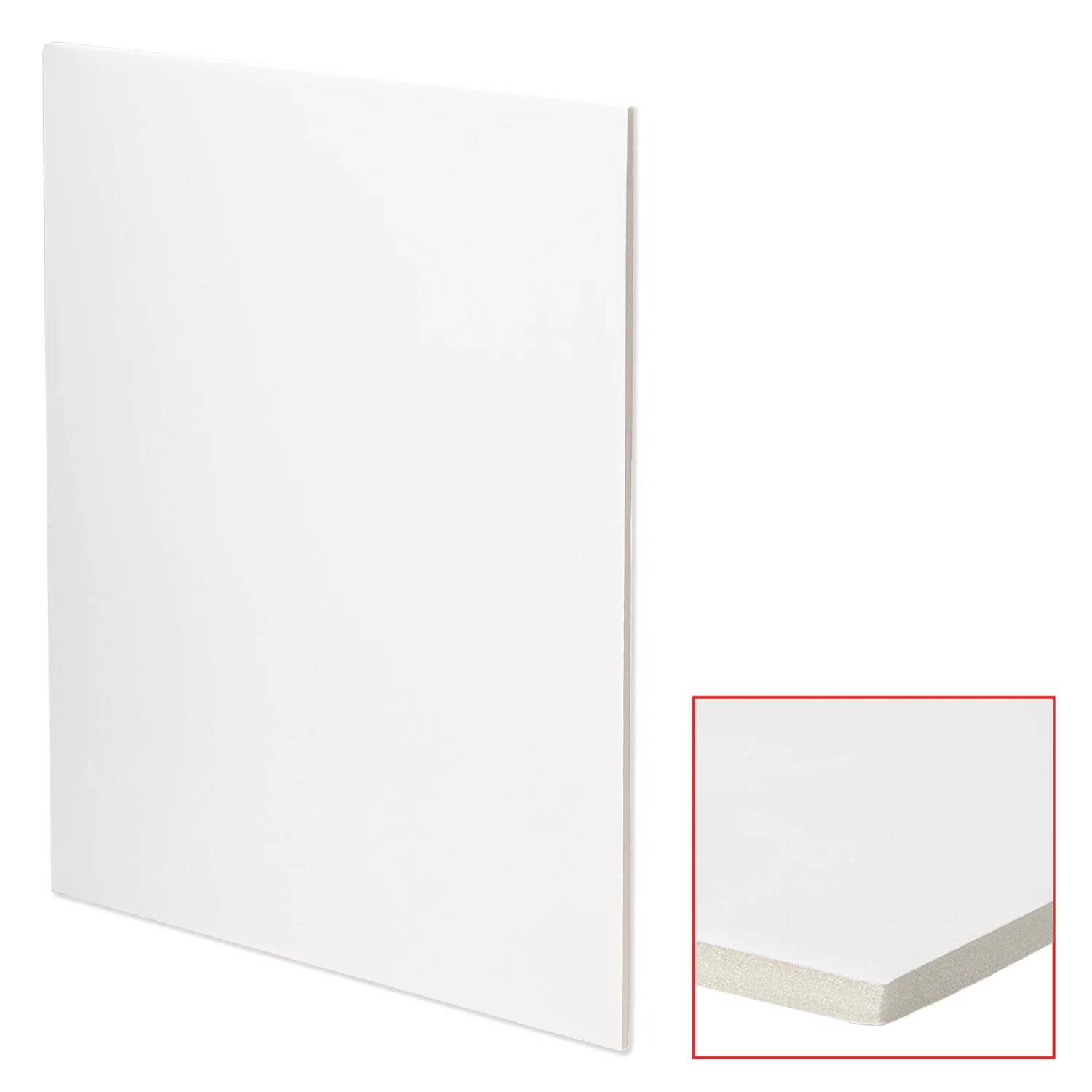 Пенокартон матовый, 3040 см, толщина 5 мм, белый, комплект 5 листов, BRAUBERG, 112468