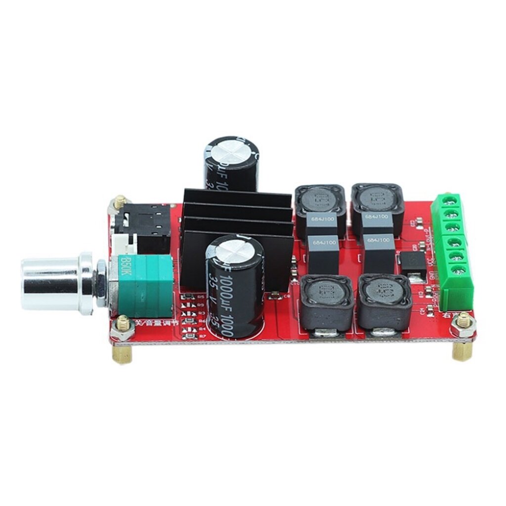 Плата Цифрового усилителя XH M189 TPA3116D2 2x50 Вт DC5-24V Двухканальный 3D