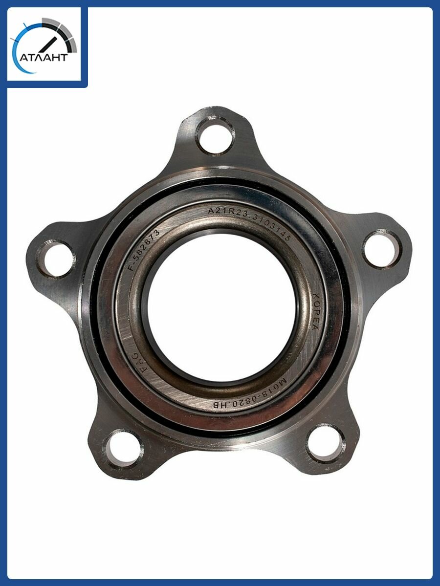 MetalPart Подшипник ступицы передней совместимо с А21R22 Газель Next конический двухрядный с фланцем (831009) арт. MP-А21R23.3103145