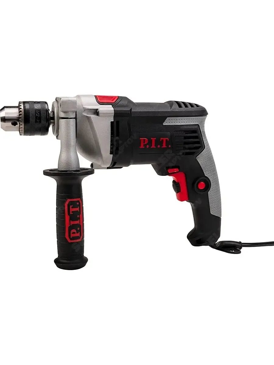 Дрель ударная PSB13-C8, P.I.T, мощность 950Вт, 3000об/мин, ключевой патрон