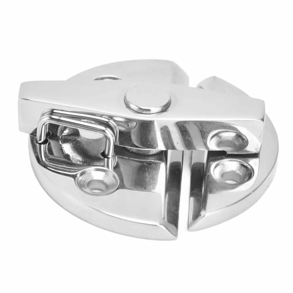 Круглая поворотная защелка из нержавеющей стали для морского люка