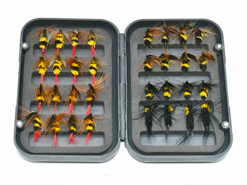 Набор мушек рыболовных-32 шт