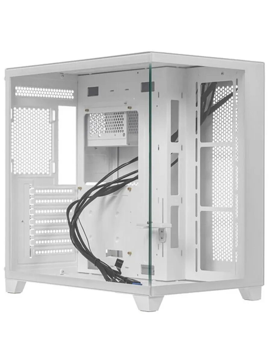 Корпус для компьютера MEGAVIEW MV8-TP White (MV8-TP-WH)