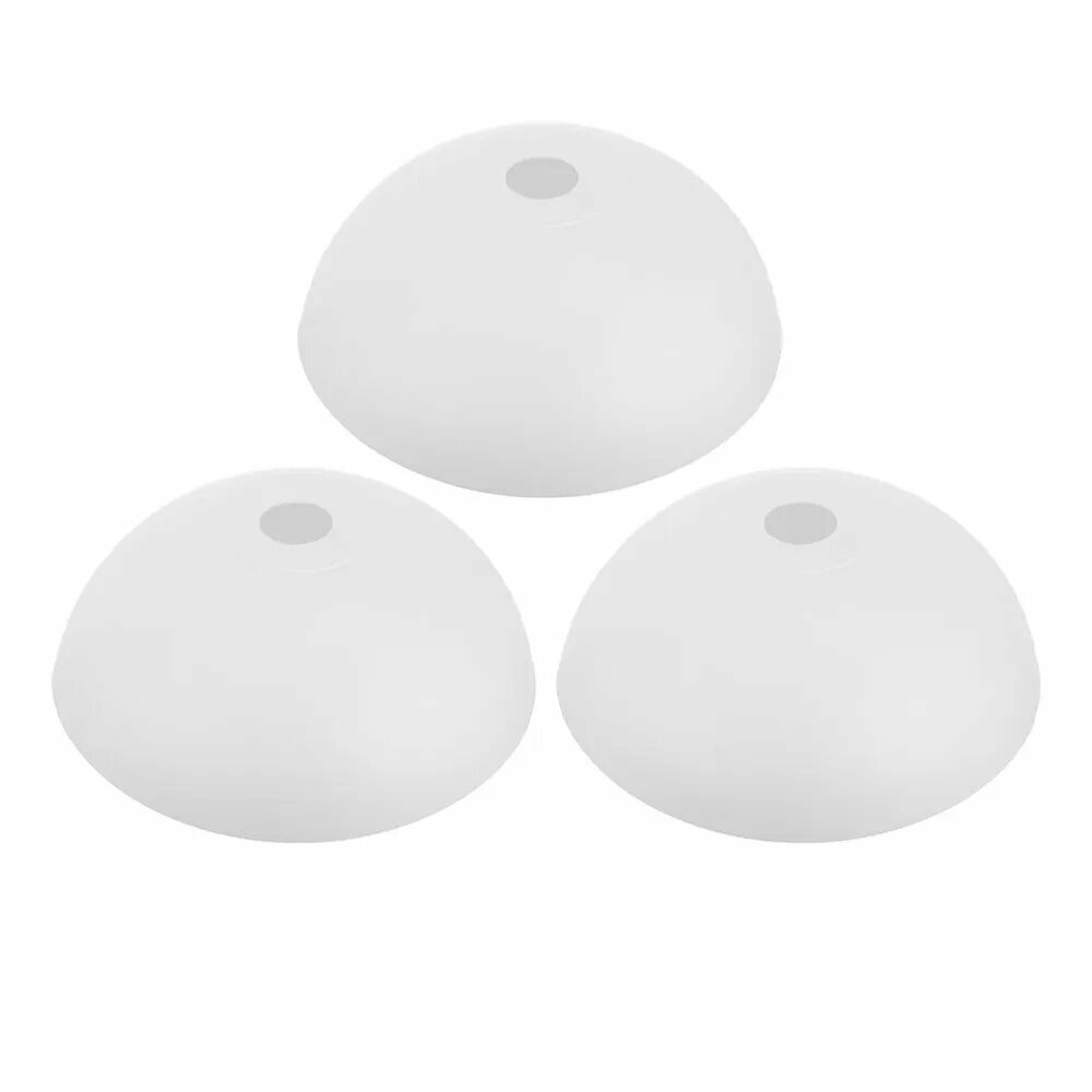 Плафоны Для Напольных Ламп, Белый Грибовидный Дизайн, Прочность И Долговечность, 3 Шт