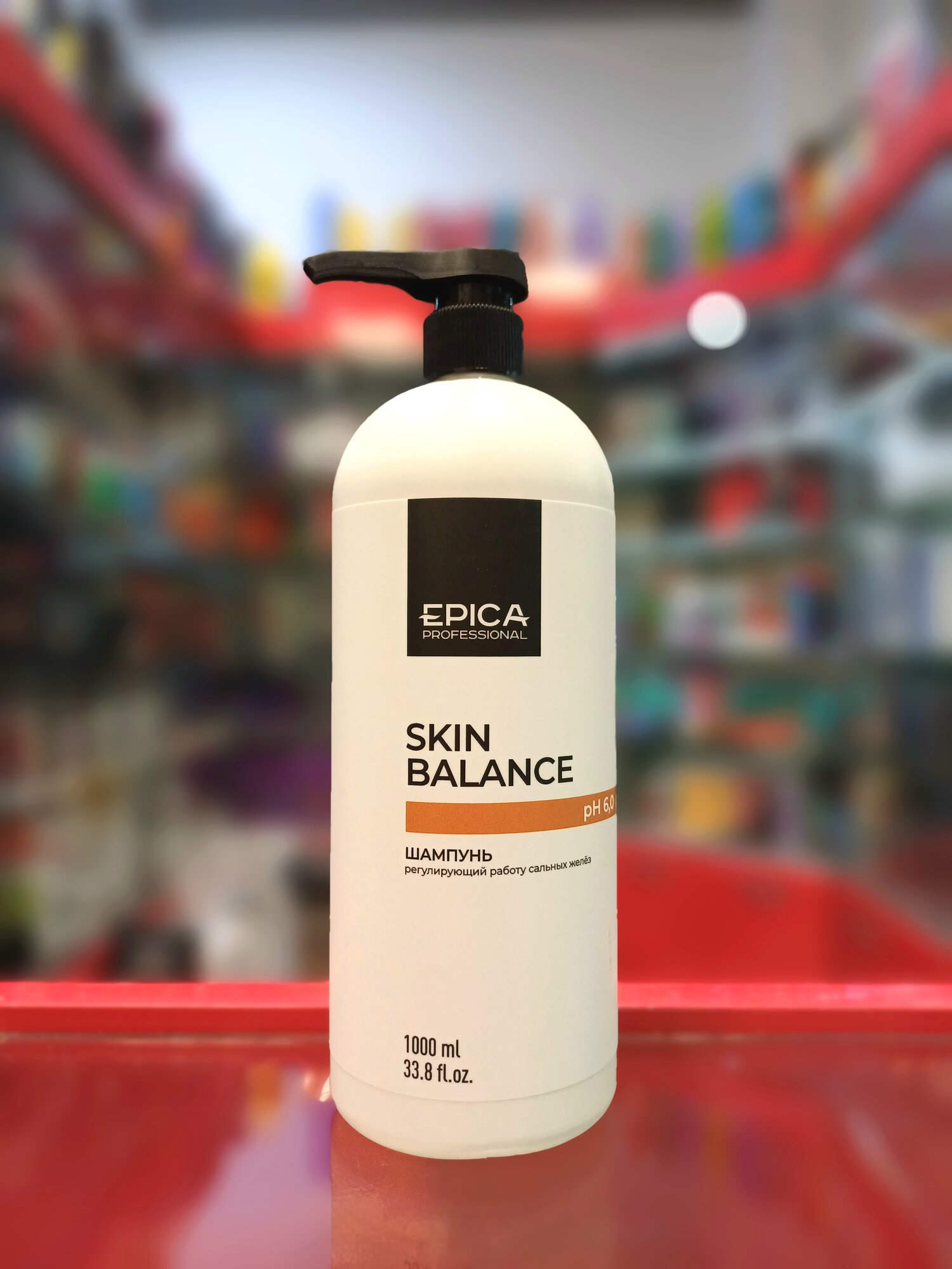 Шампунь для жирной кожи головы регулирующий работу сальных желез, 1000мл Epica Skin Balance