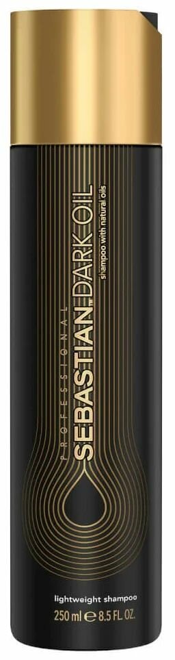 SEBASTIAN Professional Шампунь для гладкости волос Dark Oil, 250мл