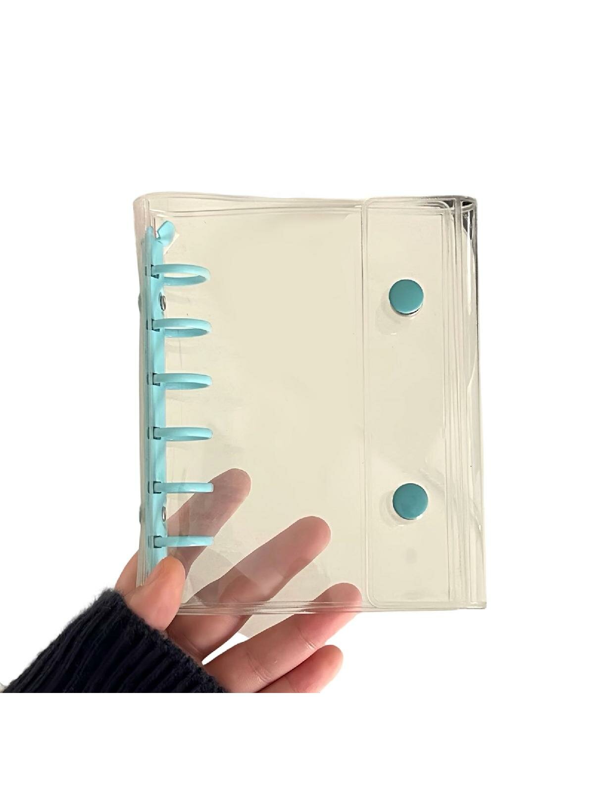 Обложка для переплета из ПВХ с 6 отверстиями, 6 перфорированных обложек для фотоальбомов для офиса и школы