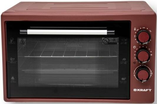 Мини-печь Kraft KF-MO 3200 R красный