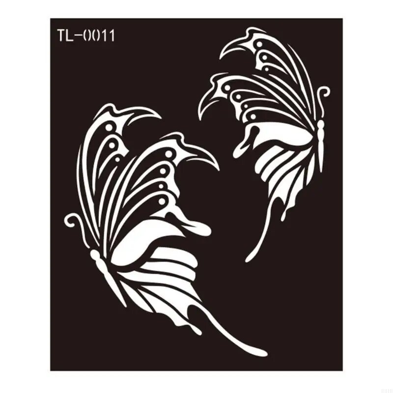 Трафареты для татуировок TL0011, бабочки