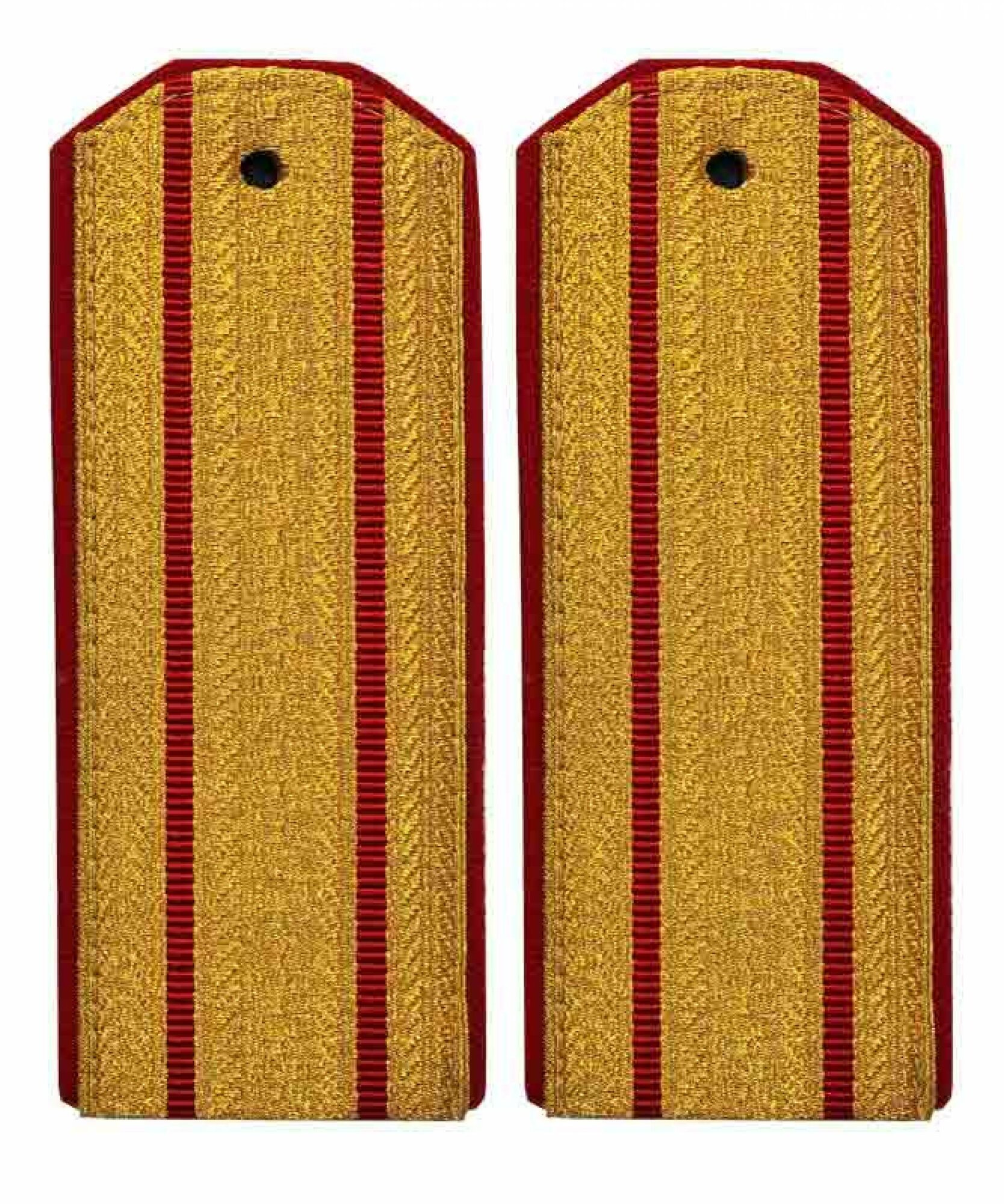 Погоны парадные ВС два просвета