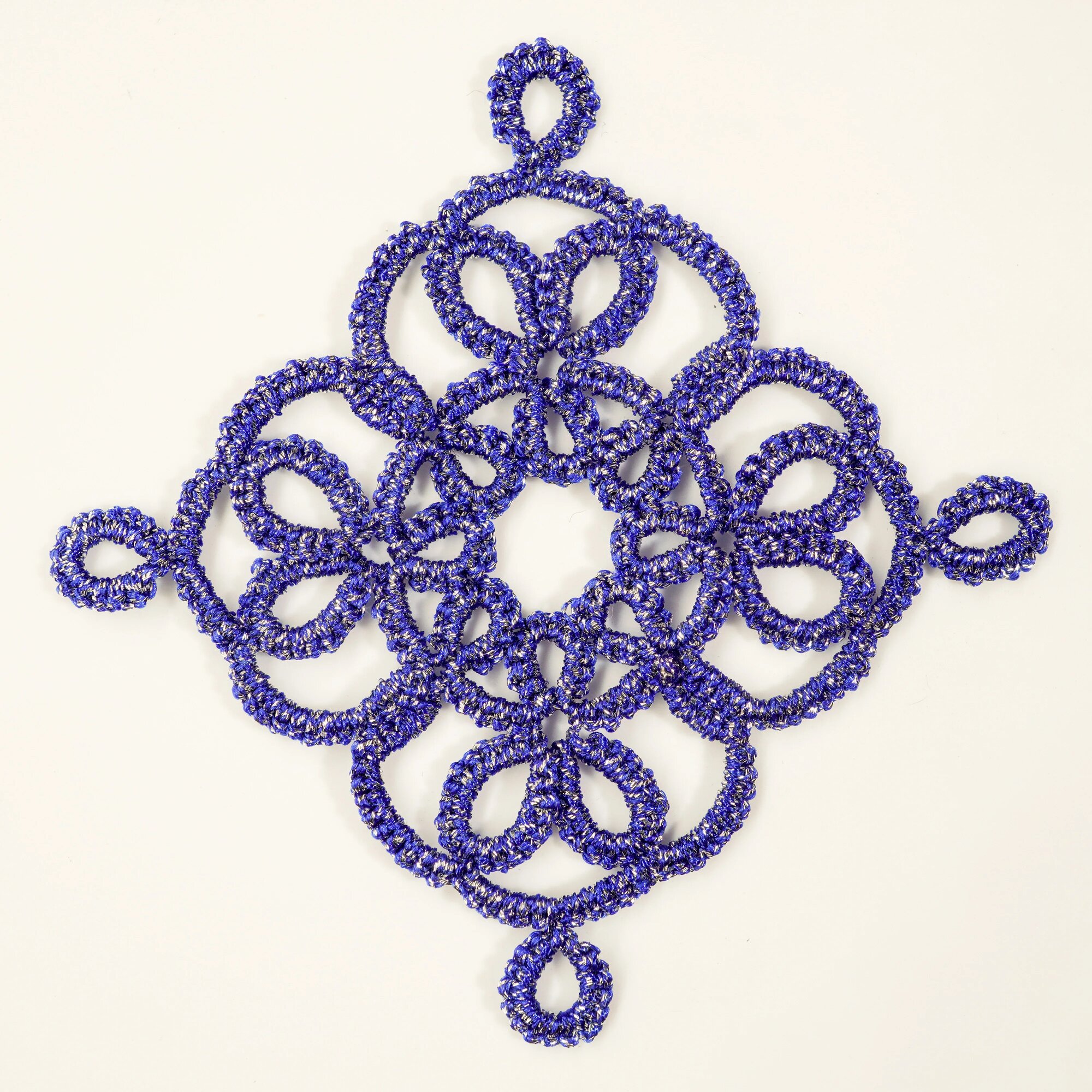 Calais FS металлическая нить для вышивки 4-х нитка Фиолетовый, FS-36