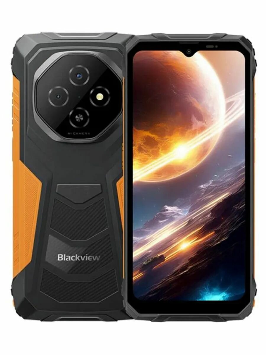 Смартфон Blackview FORT 1 6/256 ГБ, Оранжевый
