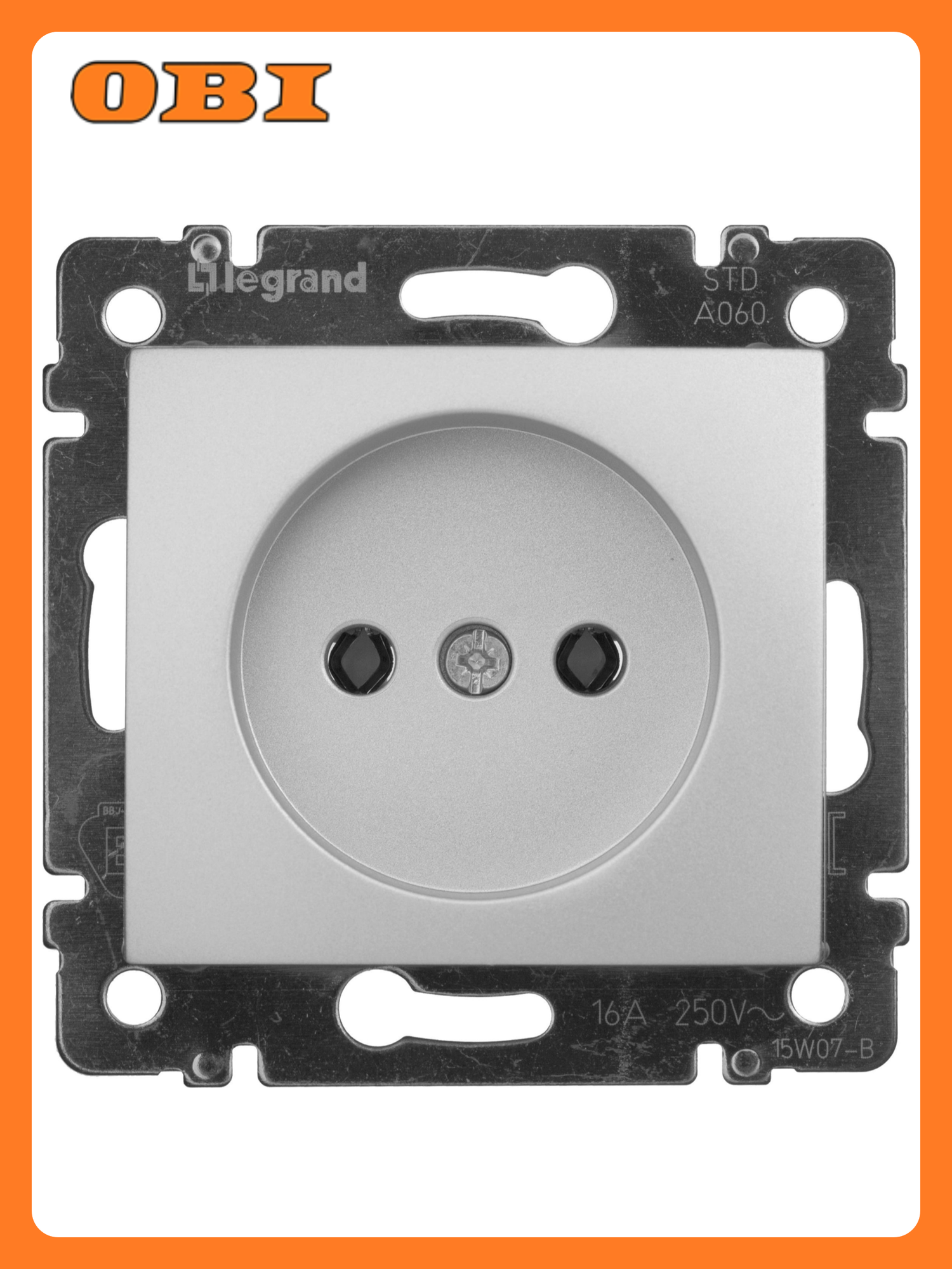 Розетка Legrand Valena, для скрытого монтажа, поликарбонат, IP21, 1 пост, 16А