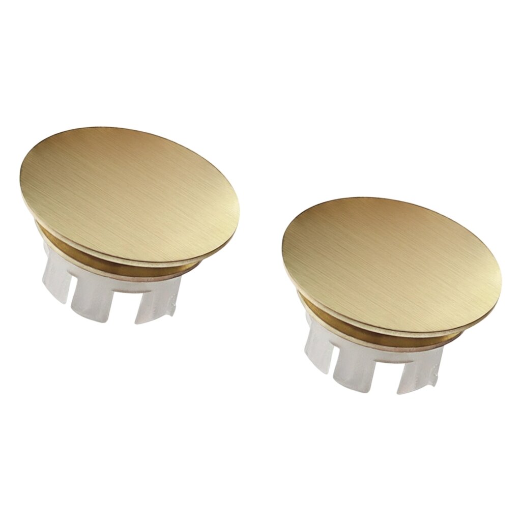 2шт Кольца Для Перелива Раковины, Умывальник, Двухслойная Круглая Пробка Для Перелива, Аксессуары для Раковины в Ванной Комнате, Простота Установки