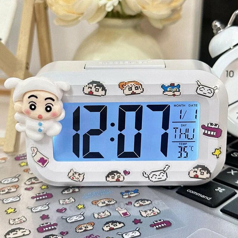 Многофункциональный электронный будильник в стиле Hello Kitty1 шт