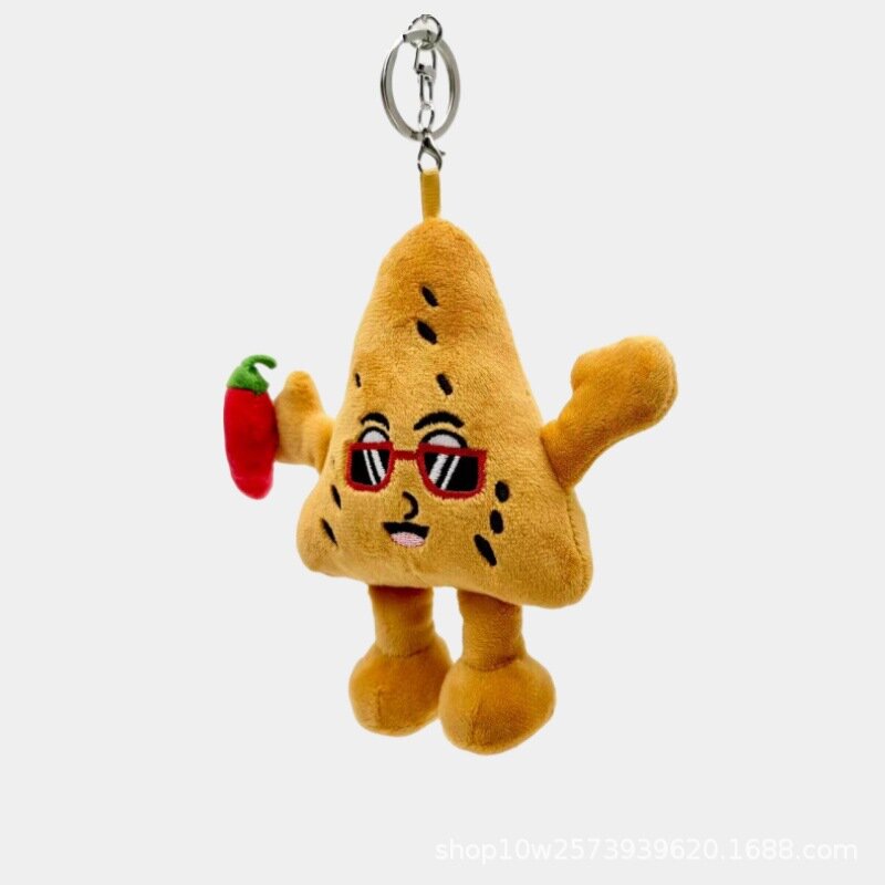 Кулон для ресторана Cava Plushies, милая плюшевая игрушка-талисман для сумки.