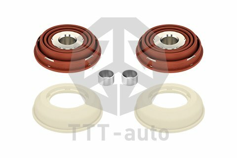 Рмк суппорта knorr sn6/7, sk7. ком-т из 2 пятаков, 2 пыльников. (ttt)