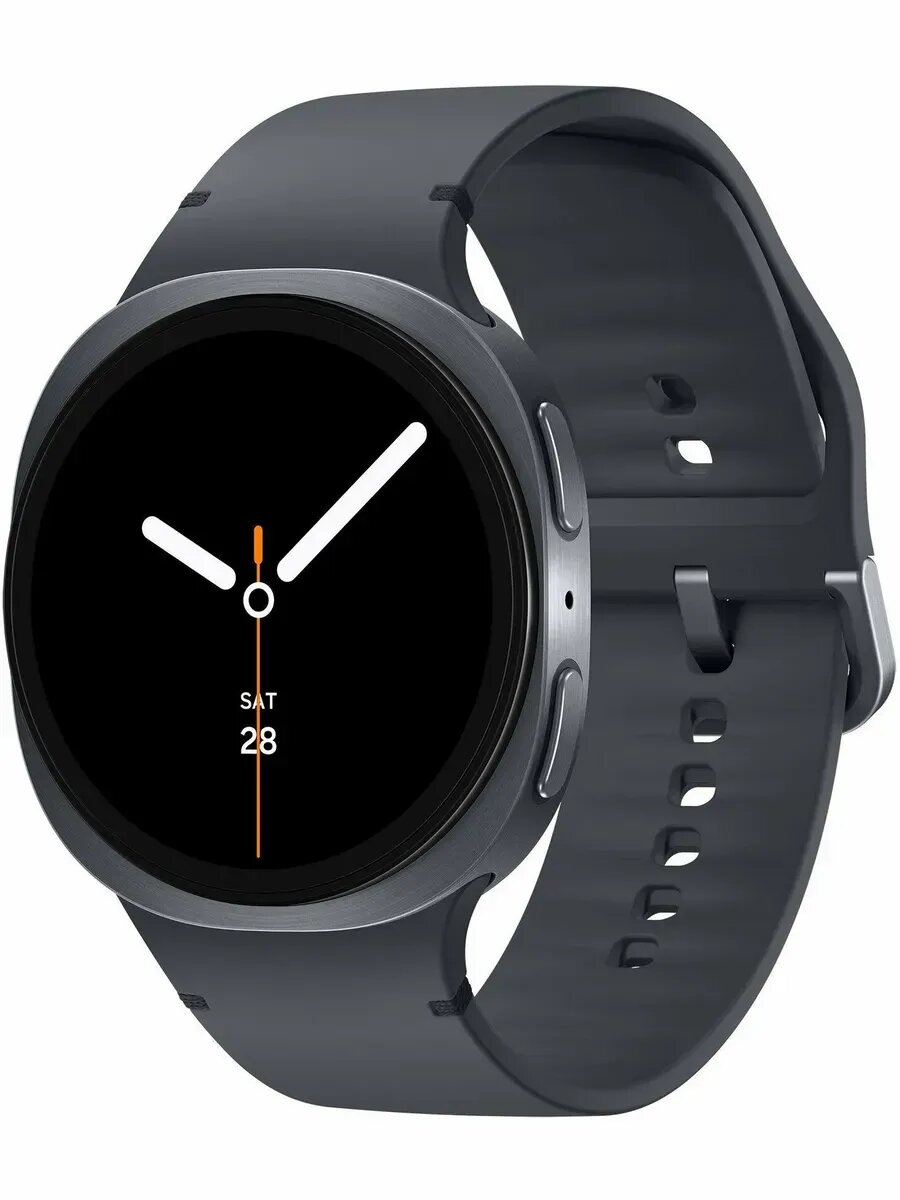Смарт-часы Samsung Galaxy Watch8 LTE 1.47", 44 мм, AMOLED, графит