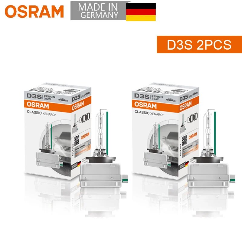 OSRAM D3S Xenon Лампы 2шт, 35Вт, Made in Germany