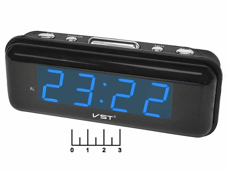 Сетевые часы VST-738