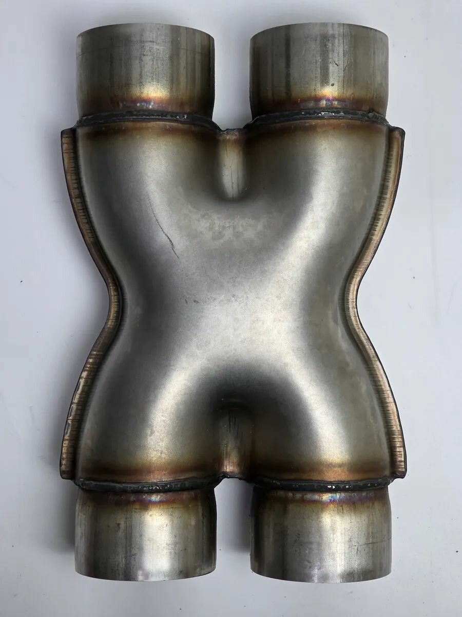 X-пайп из нержавеющей стали AISI409 76 мм