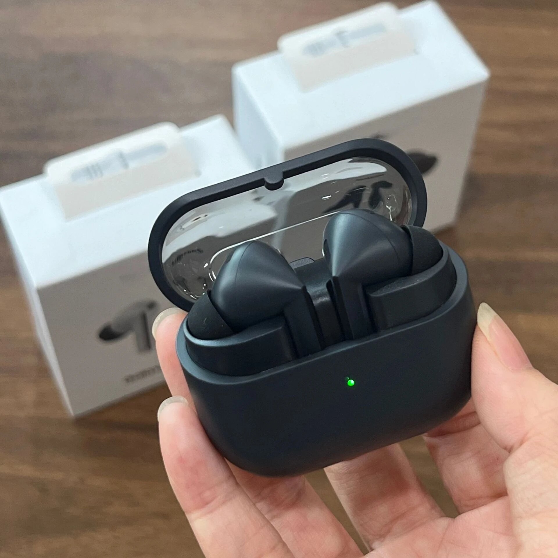 KLQ Внутриканальные наушники Buds3 FE R630 Беспроводная зарядка Датчик Холла Долгая работа от батареи