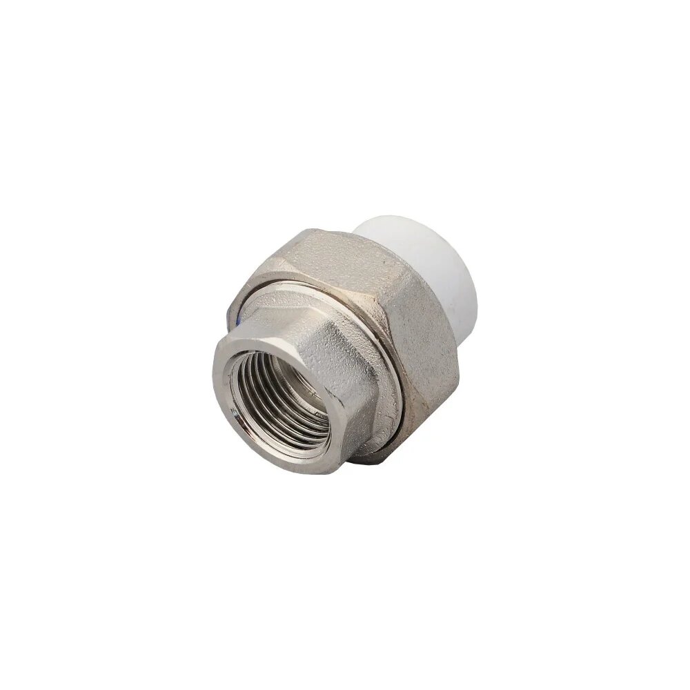 Комбинированная муфта VALFEX PP-R белая, разъем 20х1 дюйма ВР 10155125 127-0210