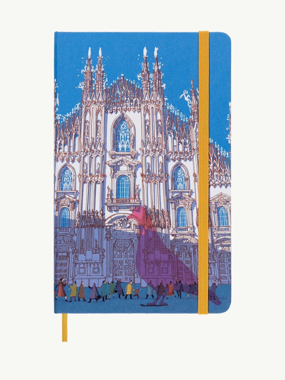 Блокнот Moleskine Limited Edition I am Milan LEQP060IAMI Large 130х210мм, 240стр, линейка, твердая обложка