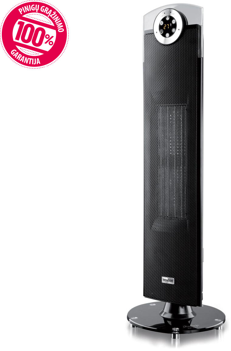 Тепловентилятор Sencor SFH 9014, керамический, 2500 Вт, очистка воздуха, управление сенсорное