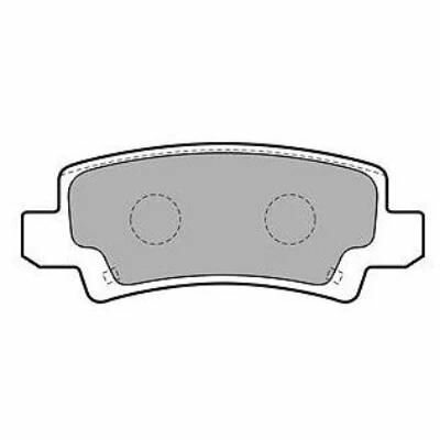Колодки тормозные DELPHI LP1864 задние TOYOTA Corolla 1.4-2.0, D4-D, VVTi 09, 00-