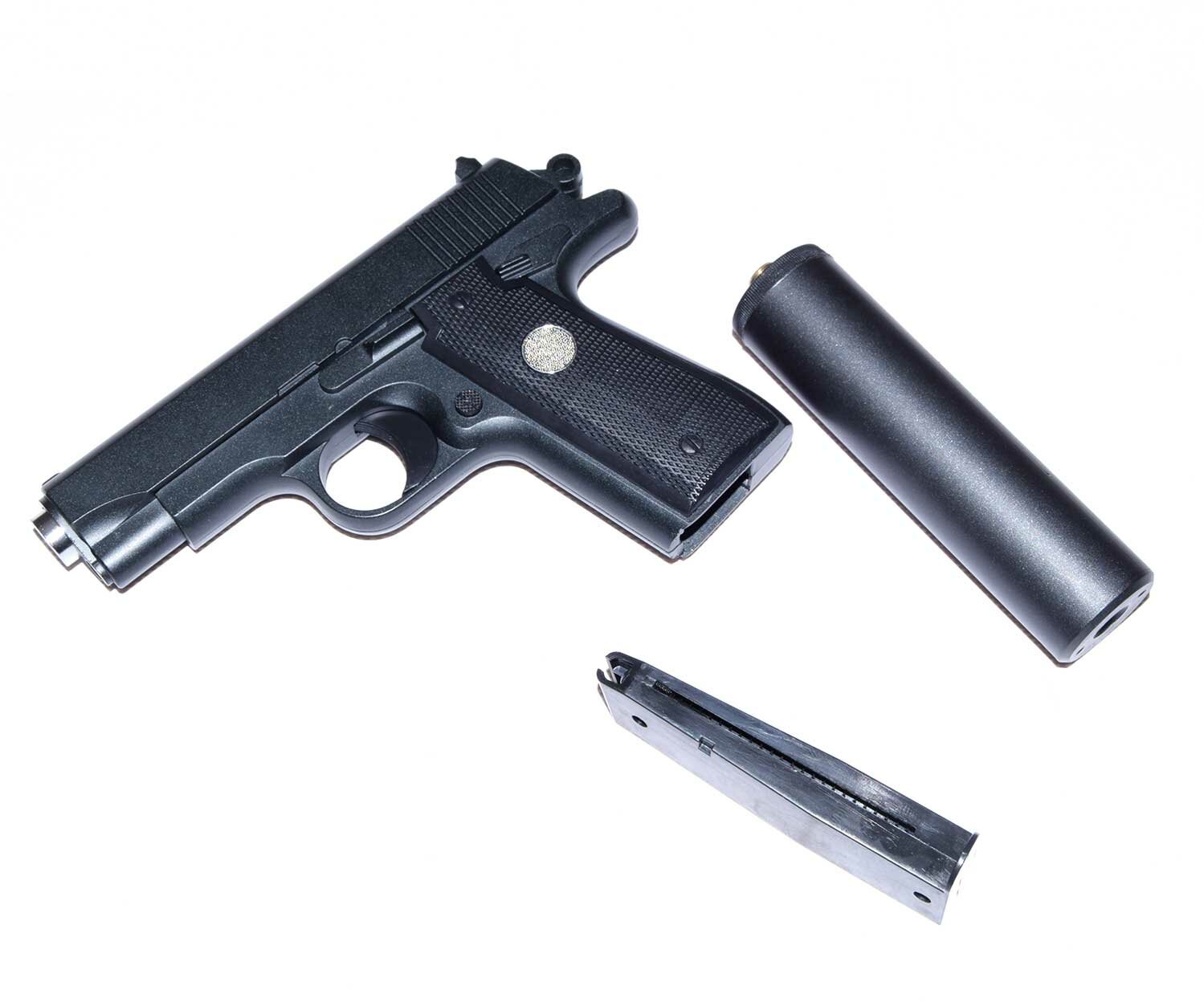 Страйкбольный спринговый пистолет G.2A Browning mini (Galaxy)