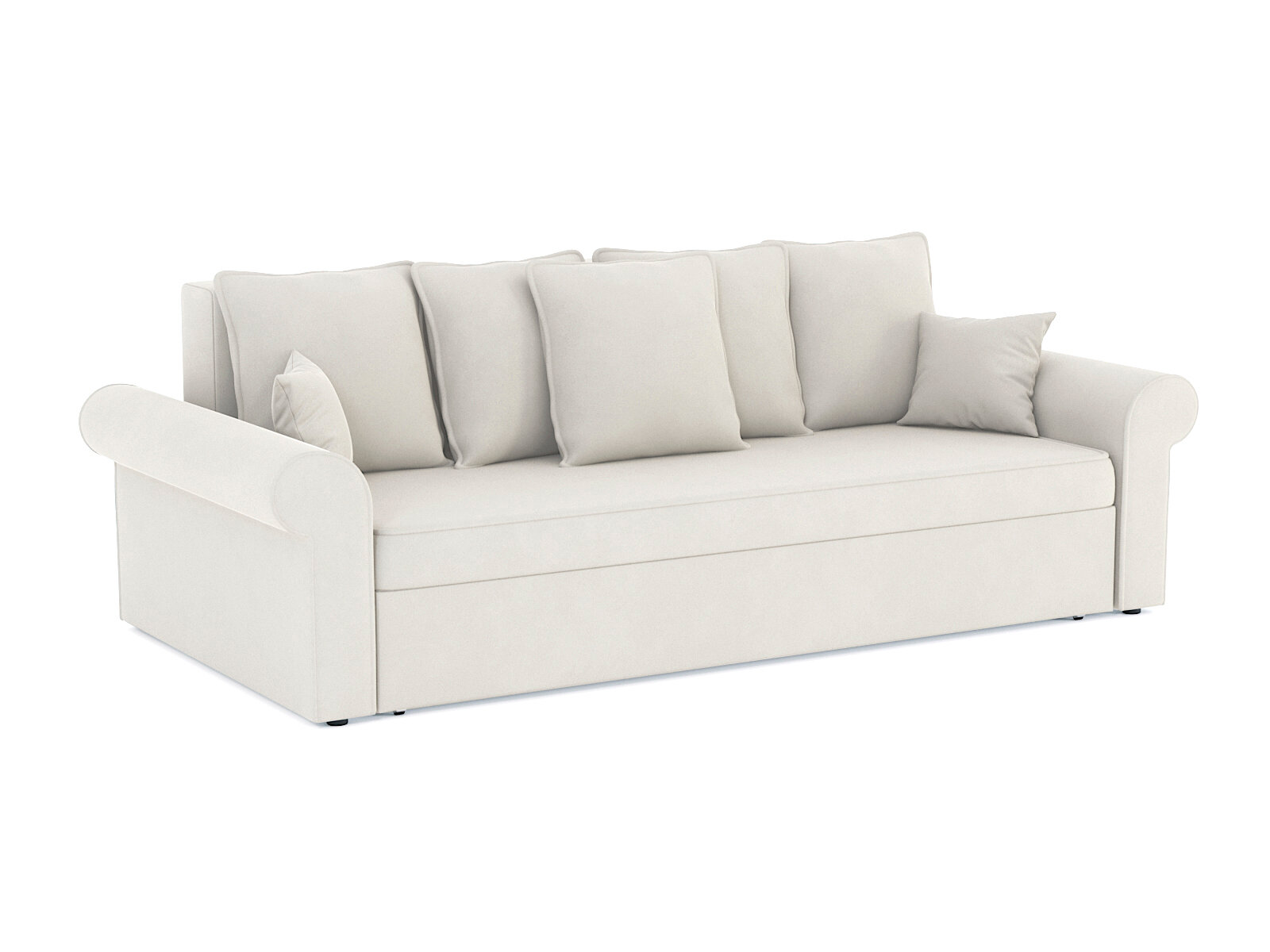 Диван - кровать Гамбург, еврокнижка, 243*108*94, велюр Зара Крим 02