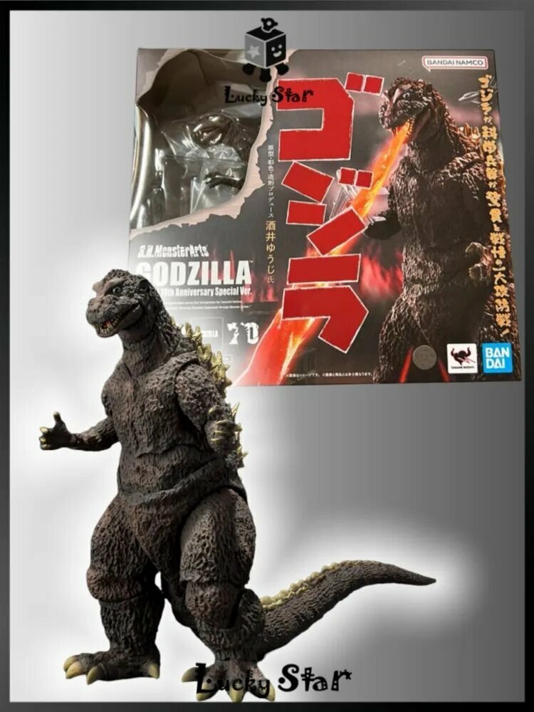 Фигурка, BANDAI S.H.MonsterArts. GODZILLA 1954 70th Anniversary Special Ver. Genuine 15cm Collectibles