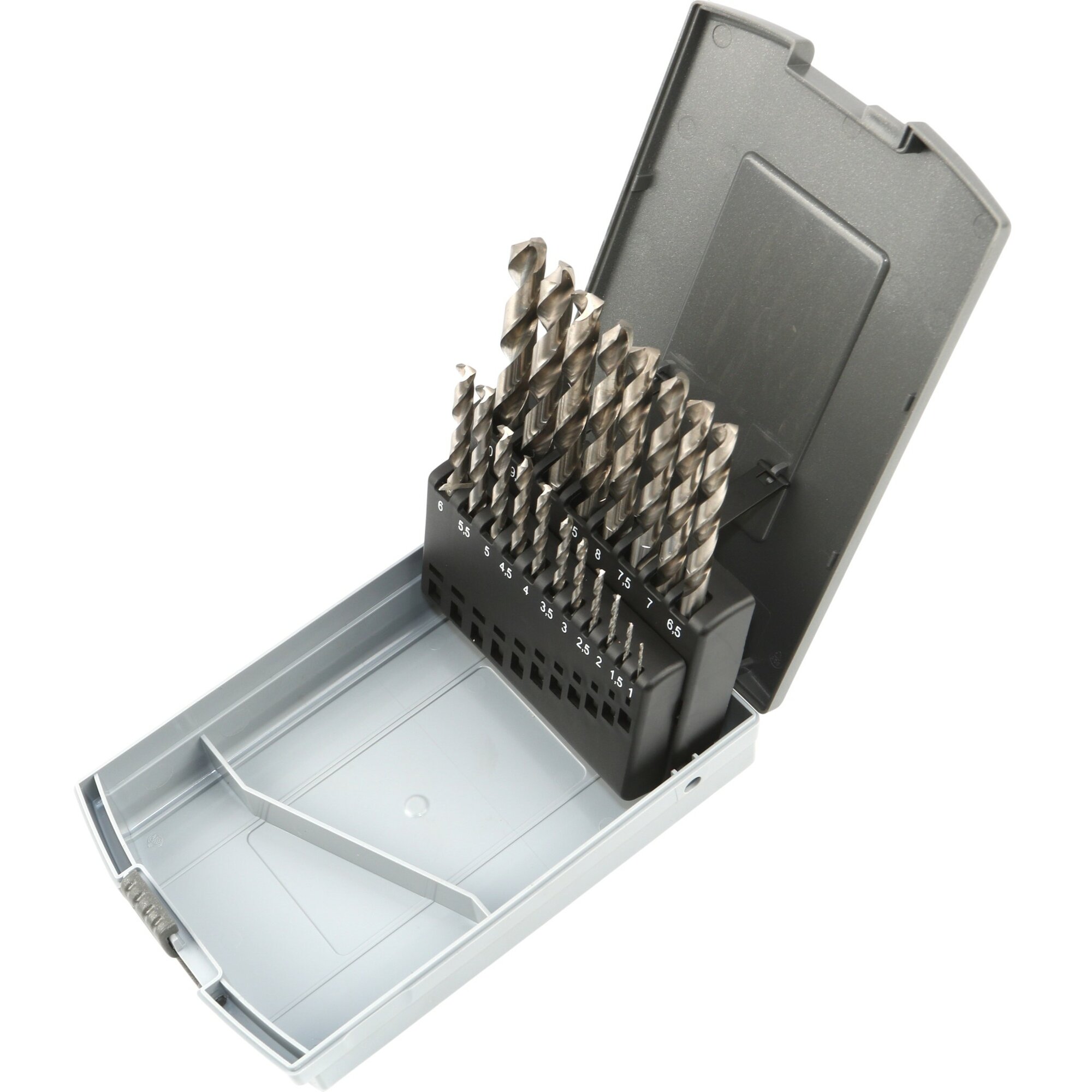 GARWIN INDUSTRIAL GM-BS19 Набор сверл 1.0-10.0 х 0,5 мм 19пр. HSS-G Spiralbohrer (Metall)