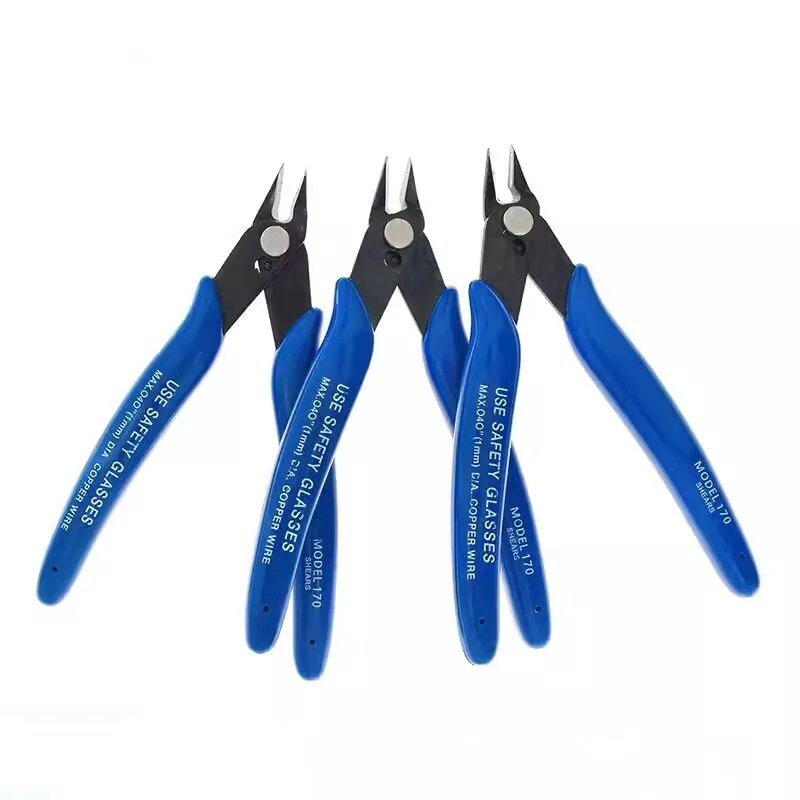 Кусачки боковые PLATO- 170 электромонтажные прецизионные для жил из мягких металлов бокорезы