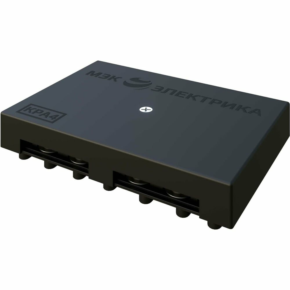 Коробка МЭК электрика КРА-4 75Ом черная MEC42102