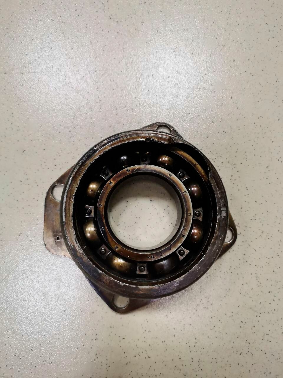 Корпус переднего подшипника коленвала в сборе, для мотоцикла Урал