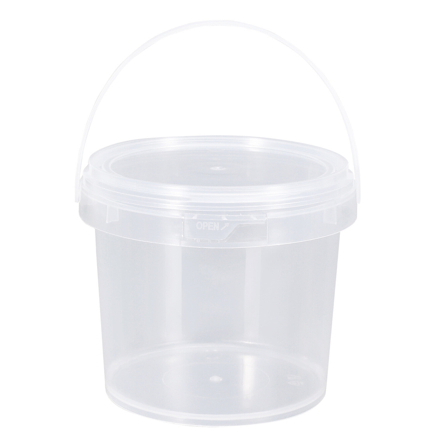 1L пищевой утолщения с крышкой кимчи ведро маринованные огурцы маринованные огурцы герметичные банки для закусок