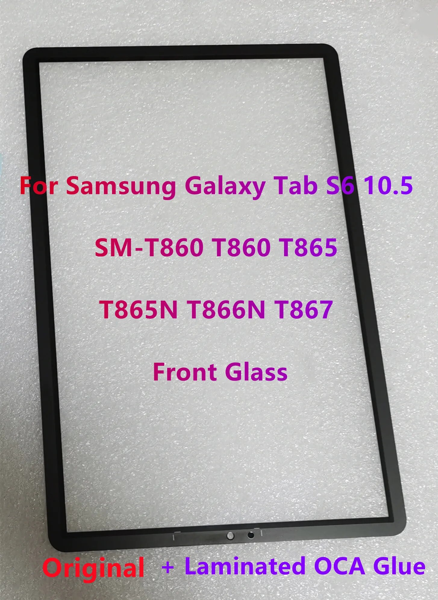 Сенсорный экран Samsung Galaxy Tab S6 10.5, Original Glass-OCA