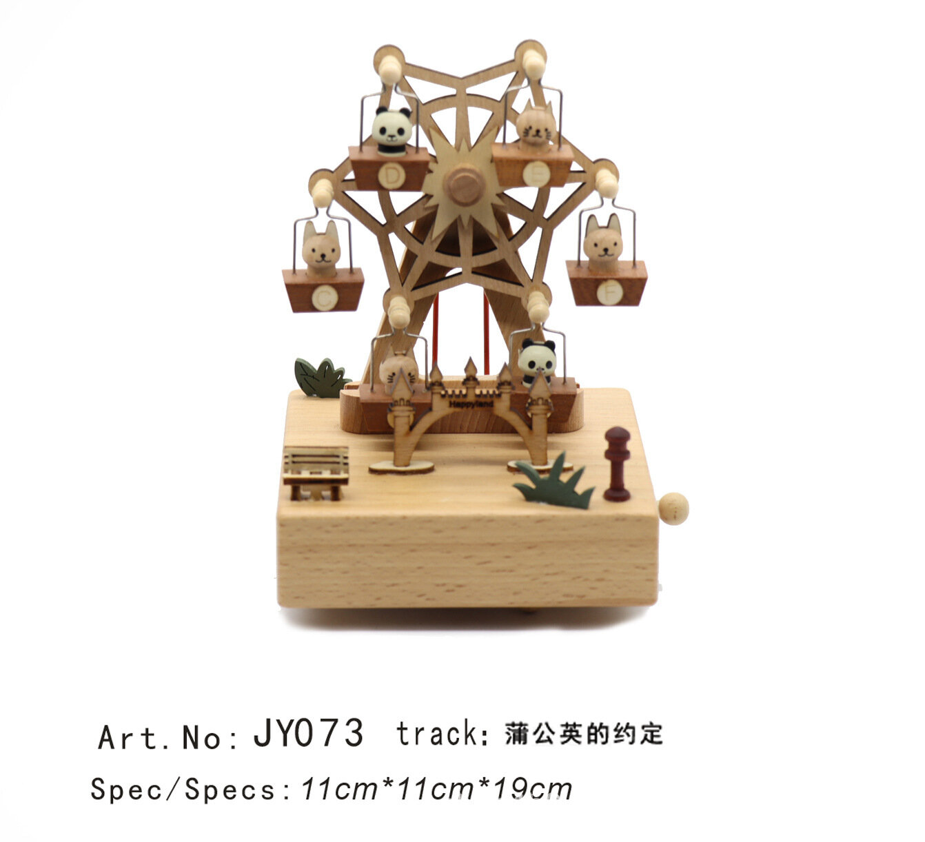 Креативная музыкальная шкатулка, деревянная музыкальная шкатулка, карусель для девочек, подарок на День святого Валентина для девушки, подарок на день рождения, китайский подарок на День святого Валентина