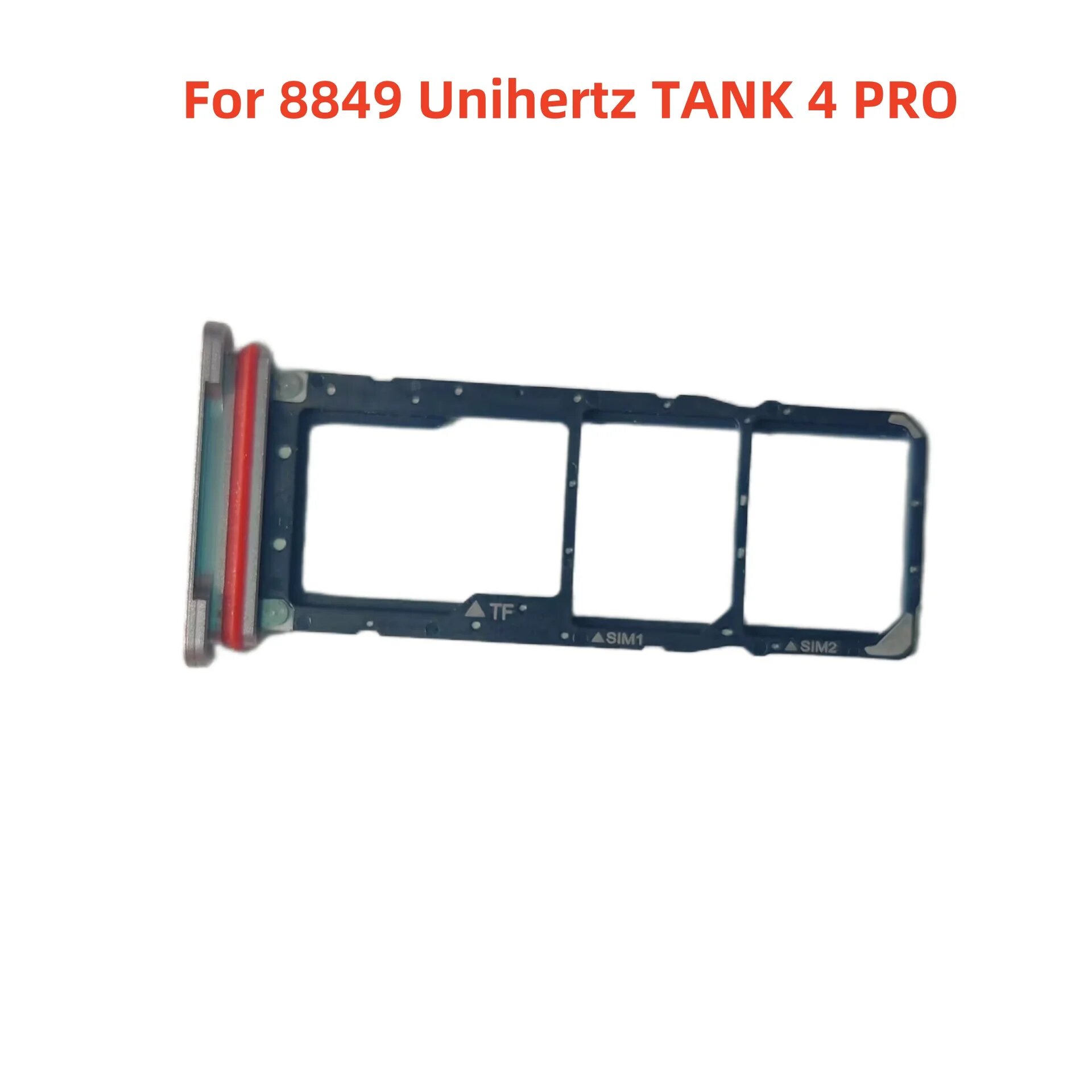 Новый оригинальный держатель для SIM-карт (лоток) для Unihertz TANK 4 PRO Tank4, запчасть для замены слота SIM1/SIM2 for tank 4 pro