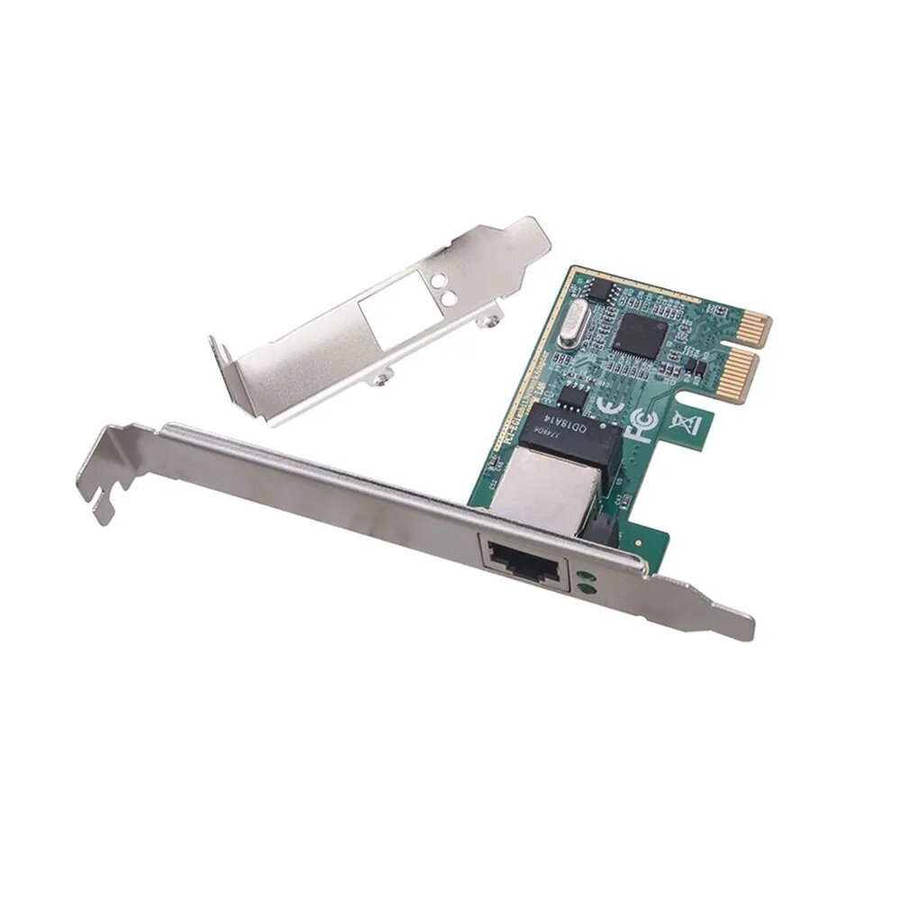 1000 Мбит/с Гигабитный Ethernet PCI Express PCI-E Сетевая карта 10/100/1000M RJ45 LAN Адаптер Конвертер Сетевой контроллер