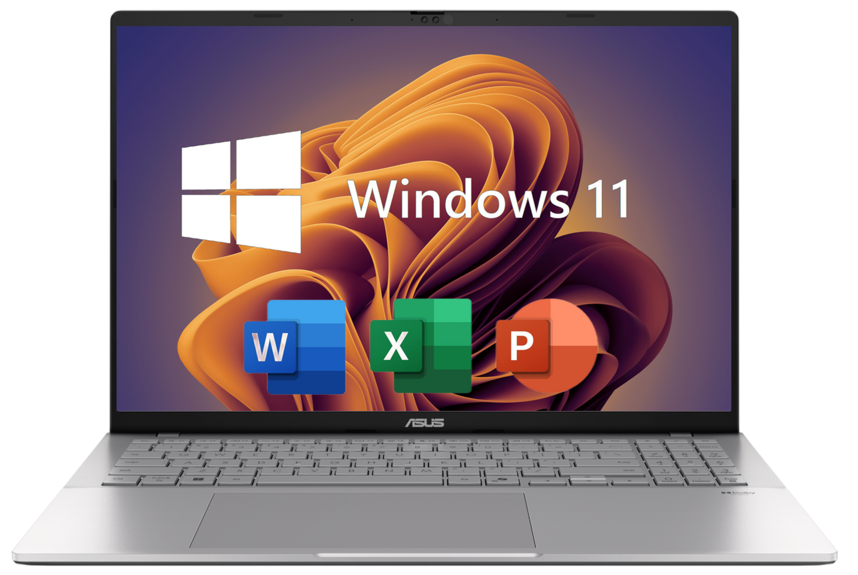16" Ноутбук ASUS VivoBook S 16 IPS 144Hz , Intel Core 5 210H (4.8 ГГц), RAM 16 ГБ PDDR5, SSD 512 ГБ, Windows 11 Pro + Office 2021 Pro Plus, Металлический корпус , Русская раскладка, Cool Silver