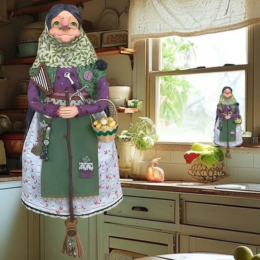 Уникальная кукла-колдунья: Искусство и магия