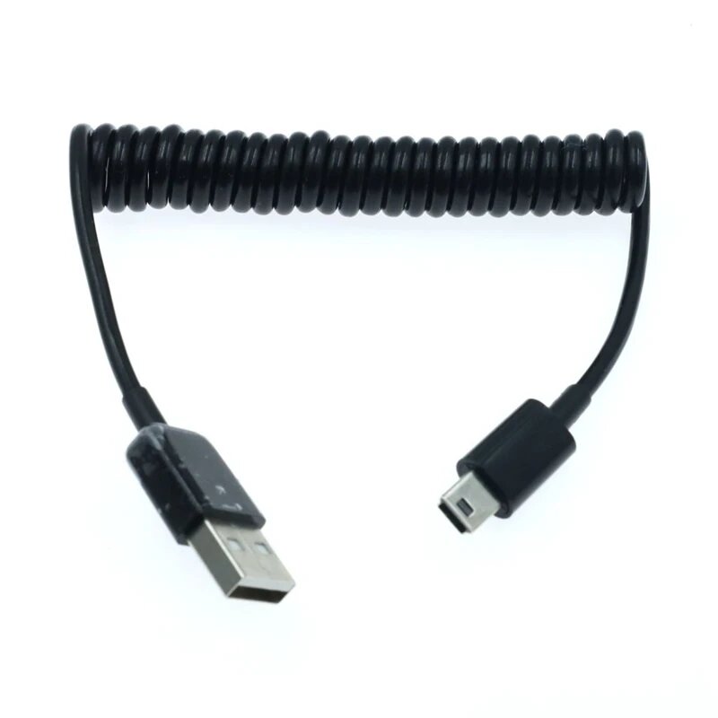 Micro USB Mini USB Type-C Телескопический пружинный кабель для передачи данных мобильного телефона для зарядки Bao Huawei Xiaomi Samsung Автомобильный зарядный кабель