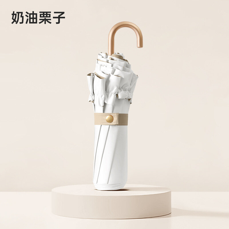 Однотонный кружевной зонт с 70% off крючками, цветной, с защитой от УФ-излучения, легкий, портативный, в свежем стиле