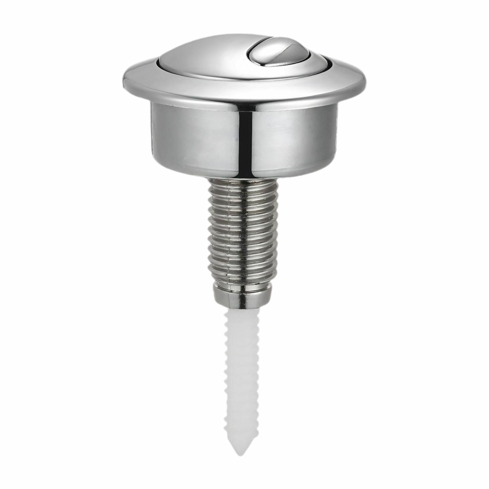 Кнопка слива для бачка унитаза, двойная, круглая, регулируемая, для ванной комнаты, PP, 87.2x48мм